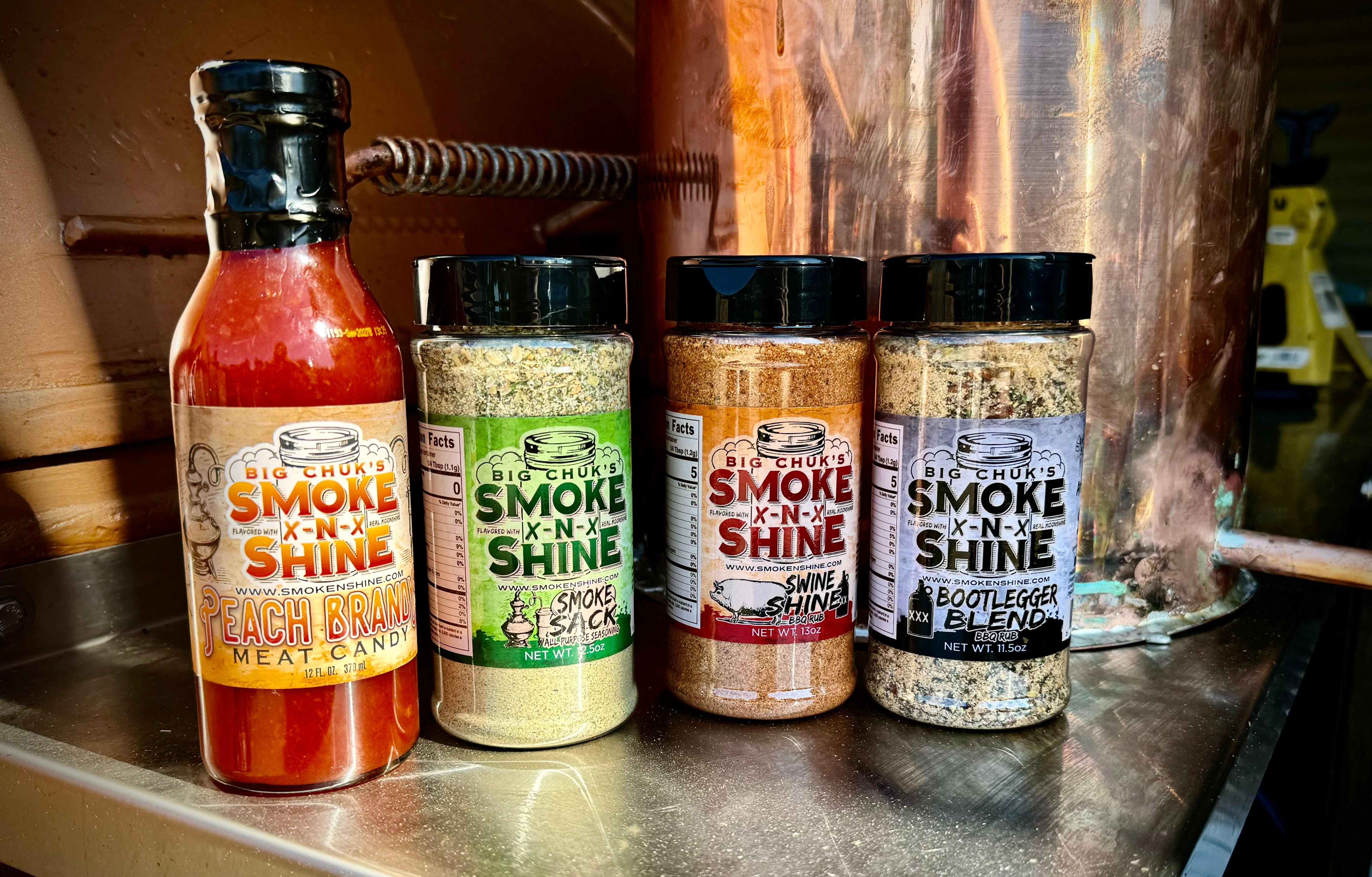 Moonshiner Big Chuk's Smoke N Shine- Seasoning N Sauces
